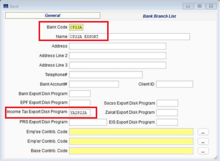 HRMS v4 – Steps to Verify CP22A Export Disk – Help Center